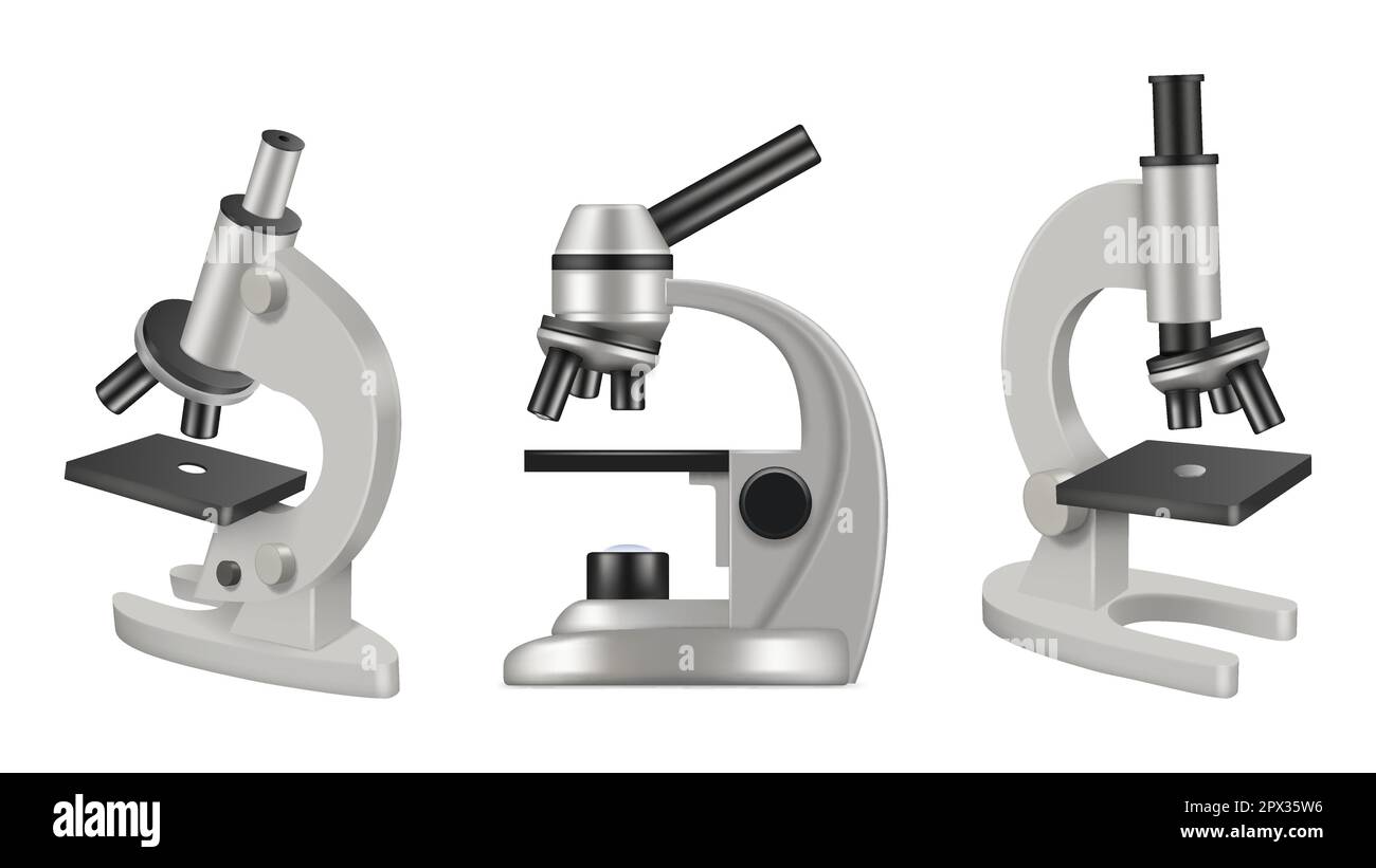 Microscope. Chemistry or science laboratory items pharmaceutical ...