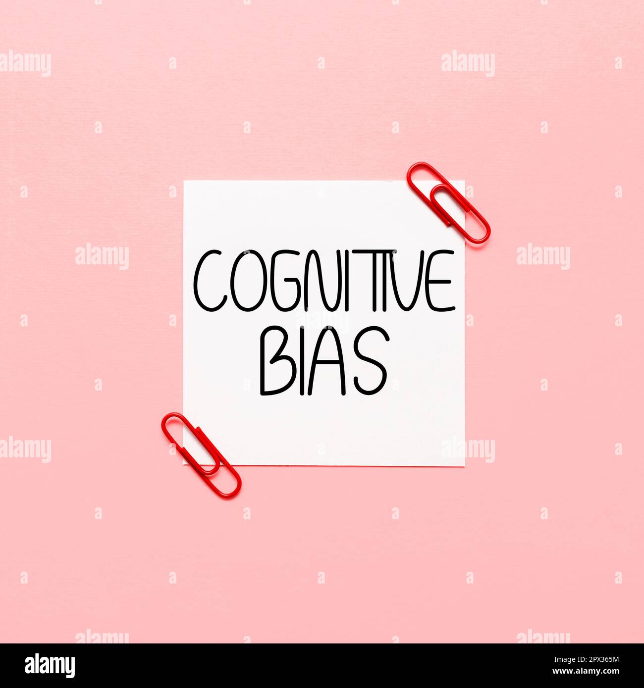 Handwriting text Cognitive Bias, Internet Concept Psychological ...