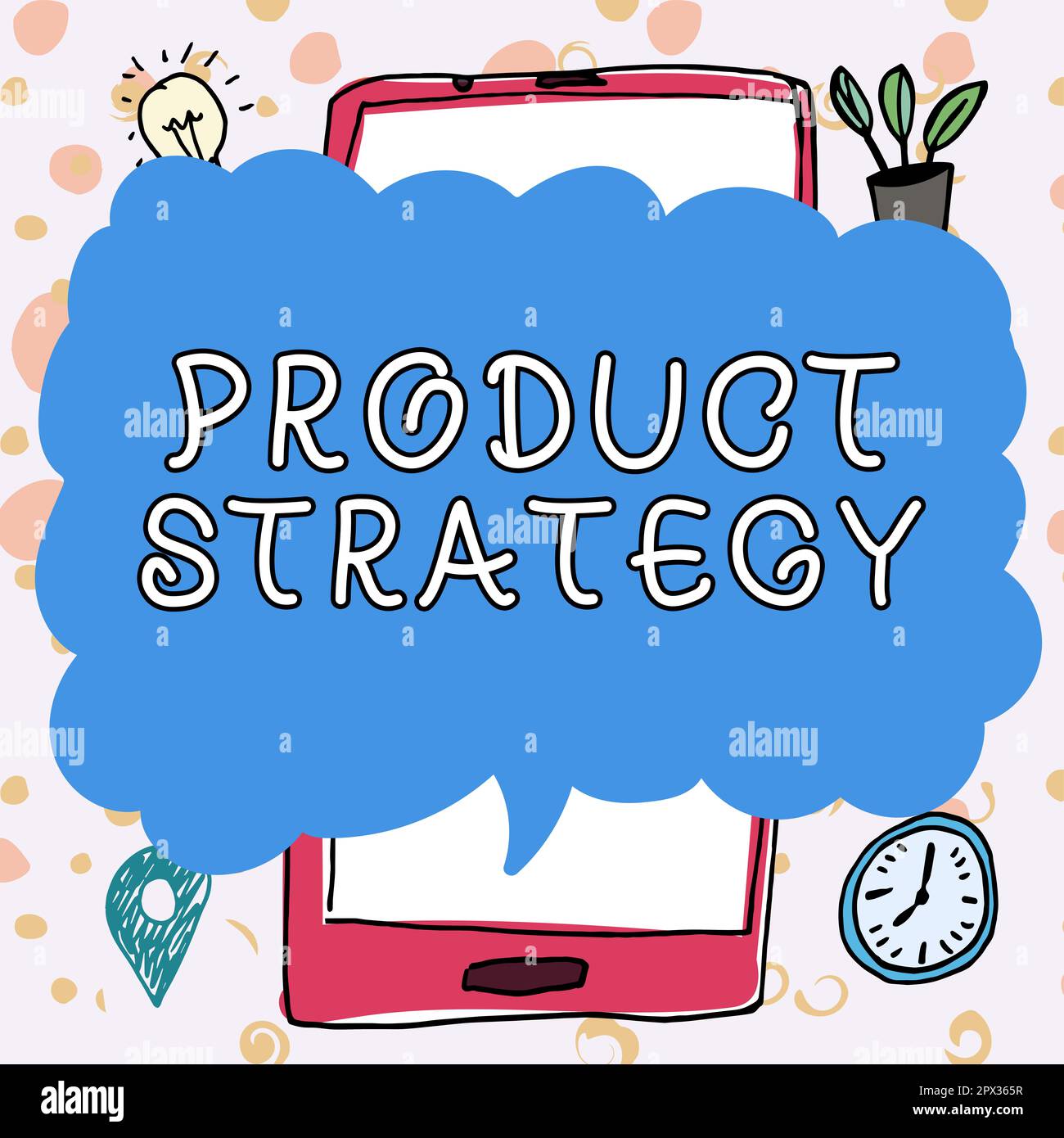 Text caption presenting Product Strategy, Business concept long term ... Text caption presenting Product Strategy, Business concept long term ...