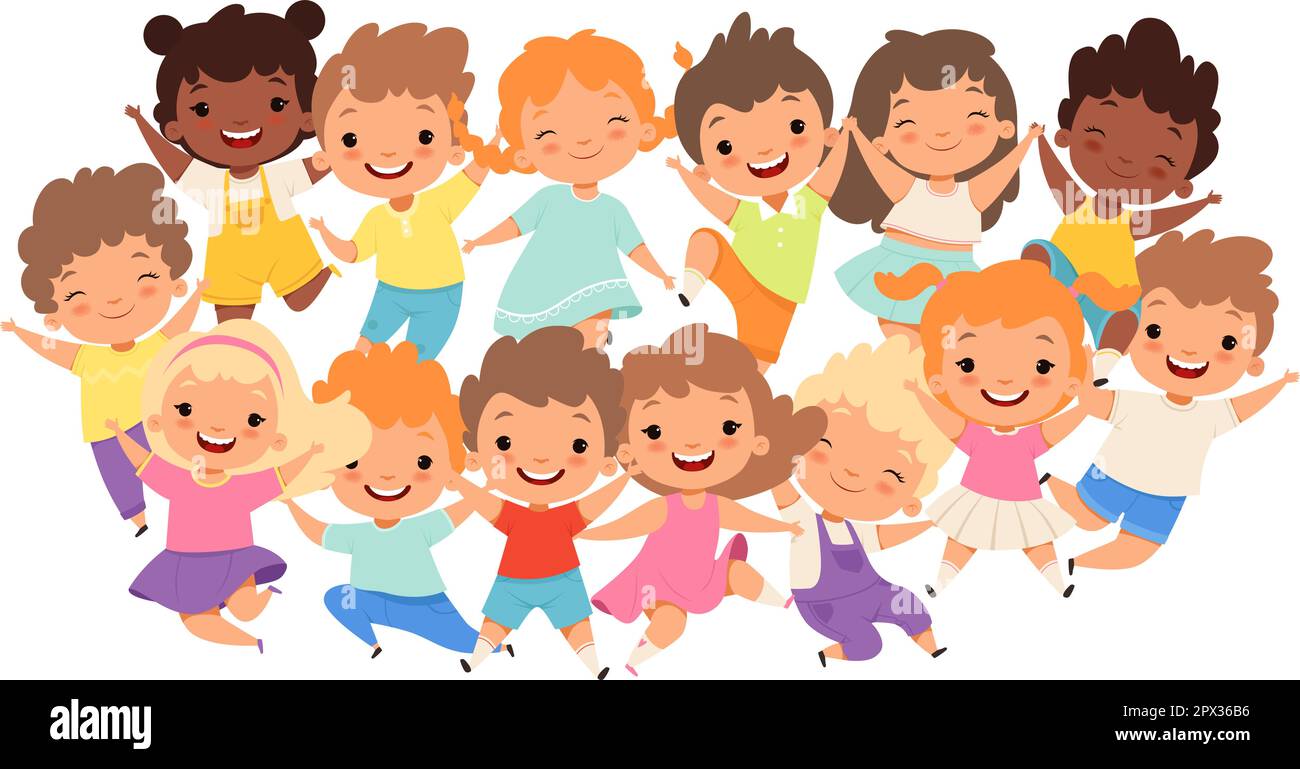 Happy Faces Of Children