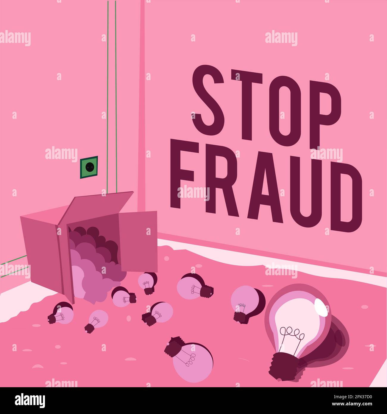 Writing displaying text Stop Fraud, Business overview campaign advices ... Writing displaying text Stop Fraud, Business overview campaign advices ...