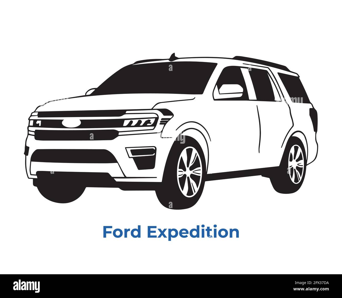 Ford automobile logo Stock Vector Images - Alamy