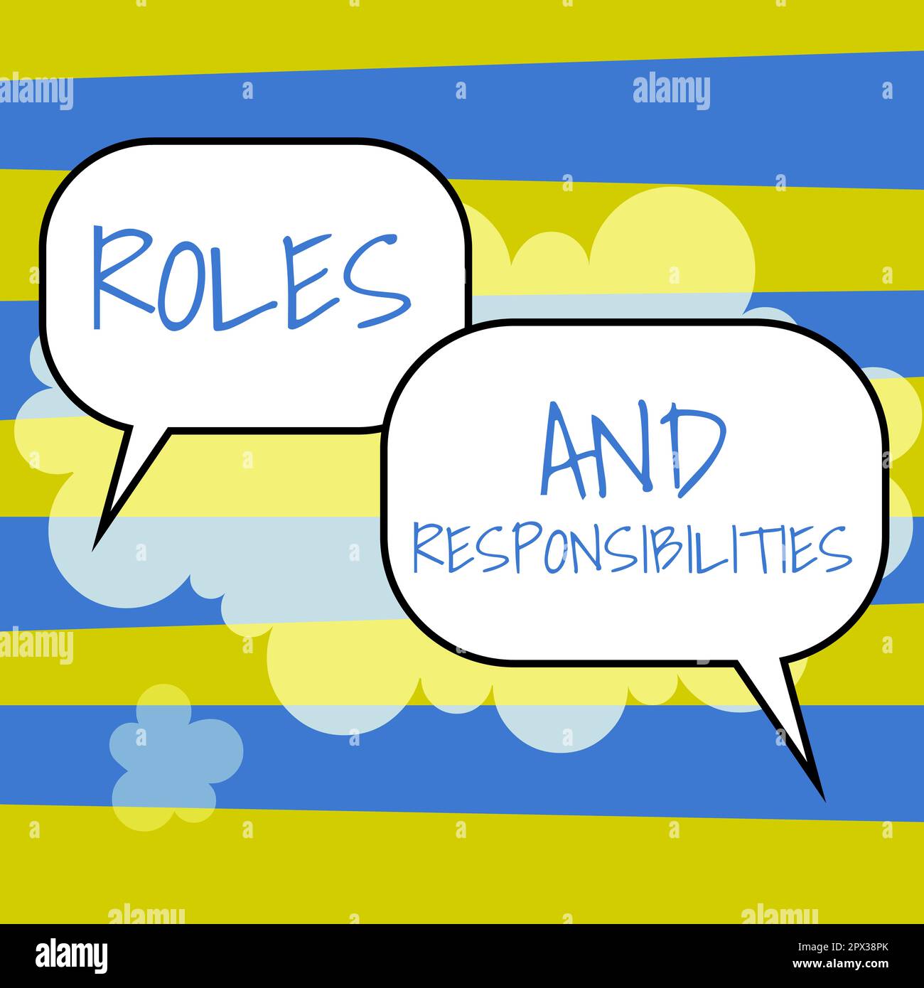 Sign displaying Roles And Responsibilities, Conceptual photo Business ...