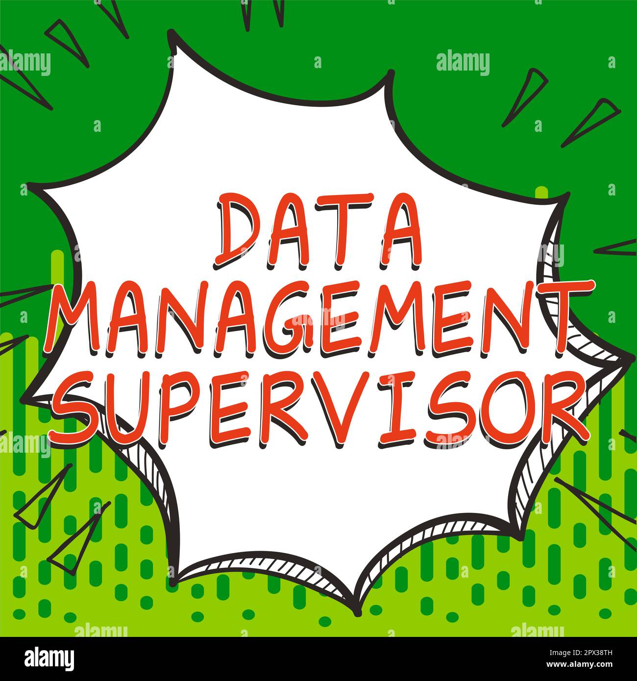 Writing displaying text Data Management Supervisor, Internet Concept ensuring the efficient and ...