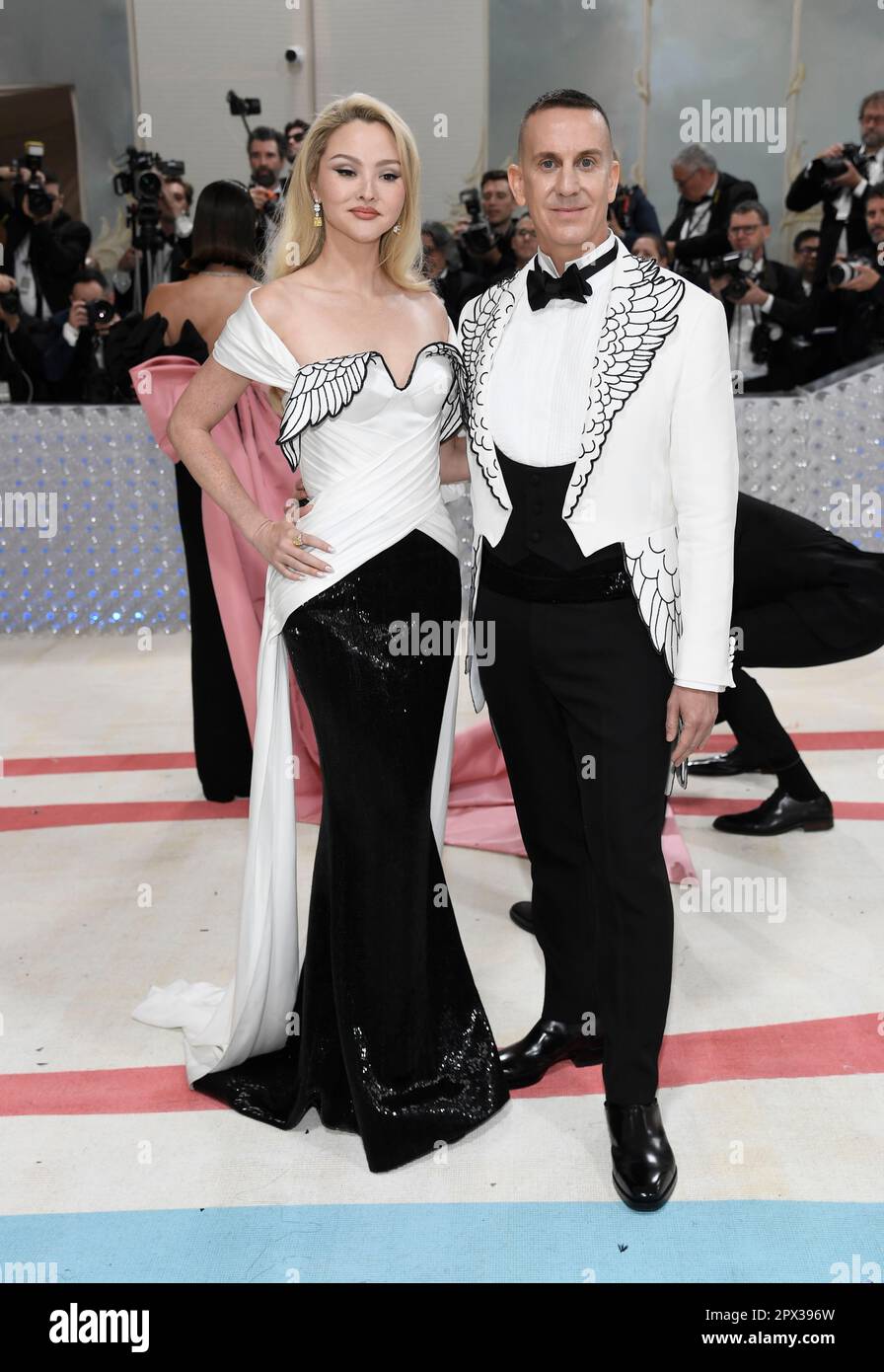 Devon Aoki, left, and Jeremy Scott attend The Metropolitan Museum of ...