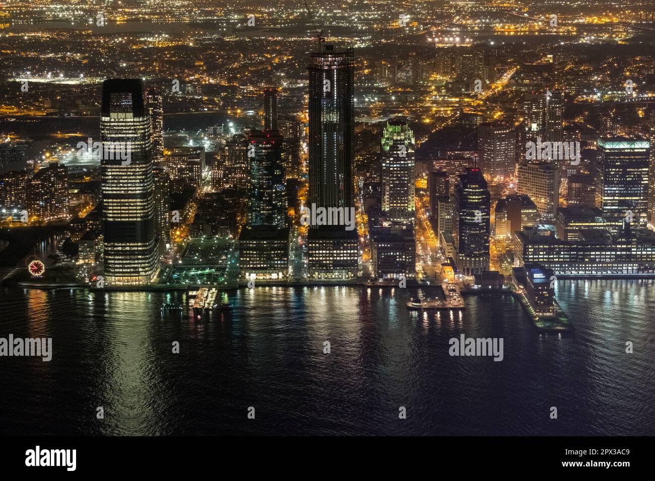 Manhattan, New York, USA - December 12th 2018: View from the One World ...