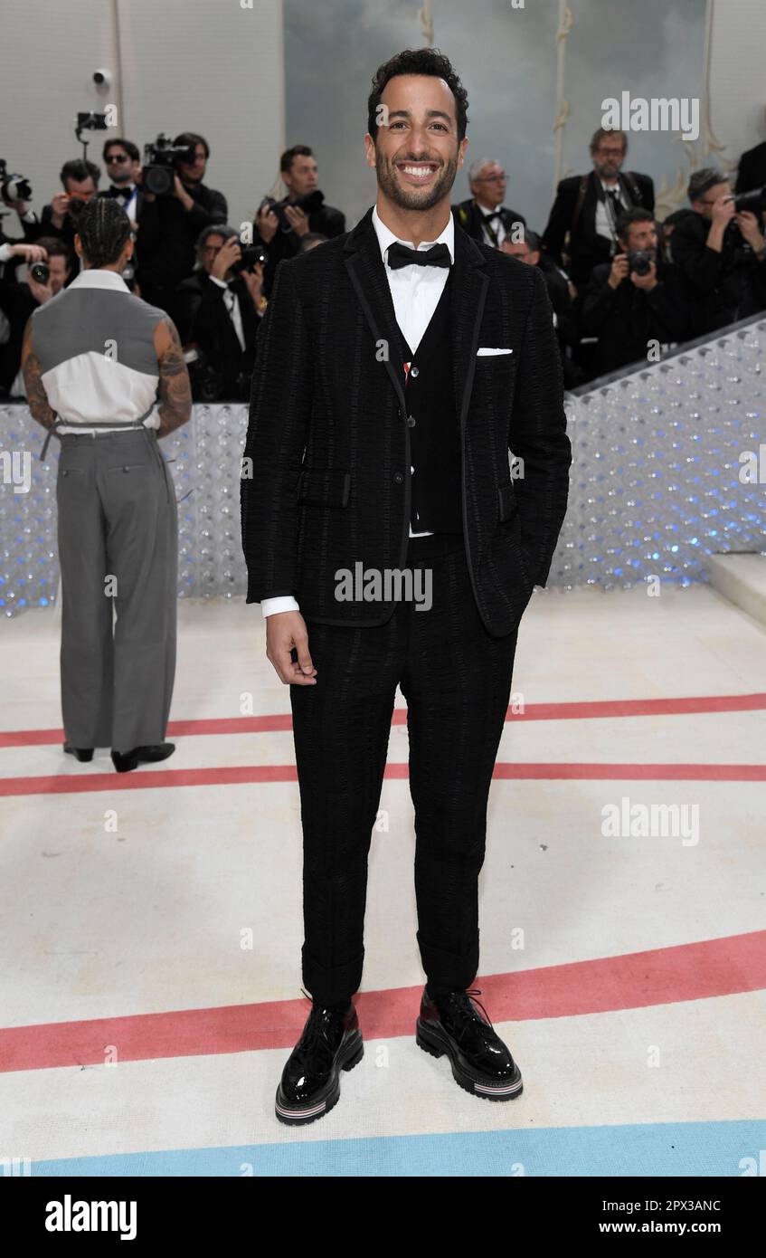 Daniel Ricciardo attends The Metropolitan Museum of Art's Costume ...