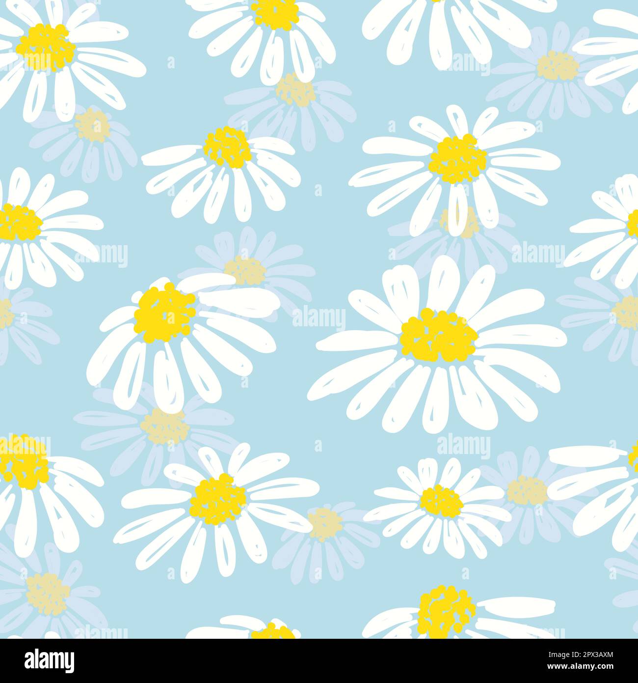 Blue flower vector Stock Vector Images - Alamy