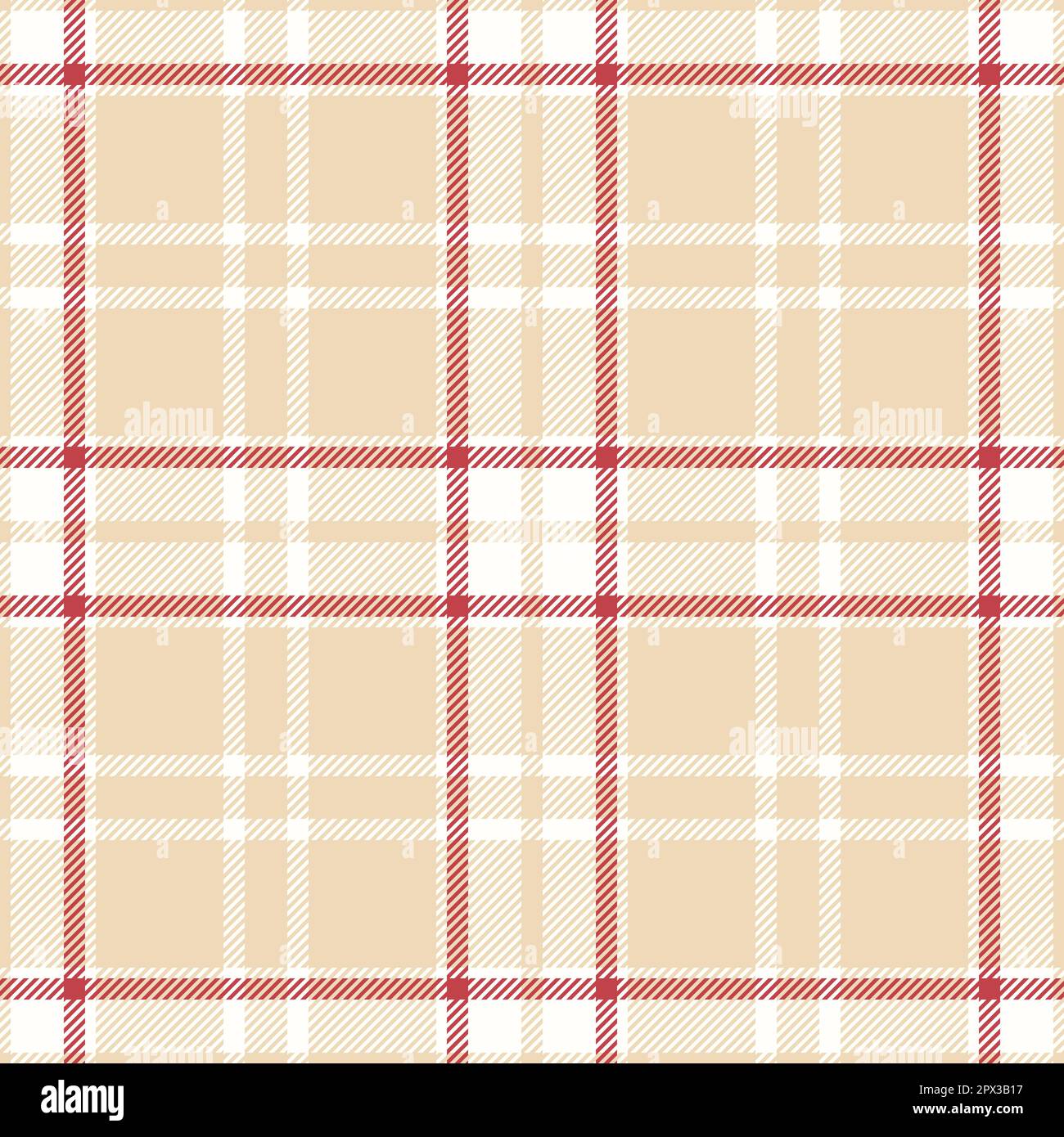 Plaid seamless pattern in yellow. Check fabric texture. Vector textile ...