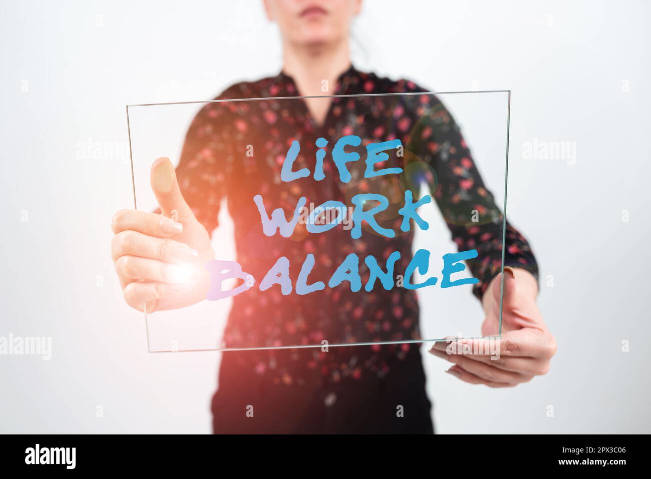 Inspiration showing sign Life Work Balance, Internet Concept stability ...