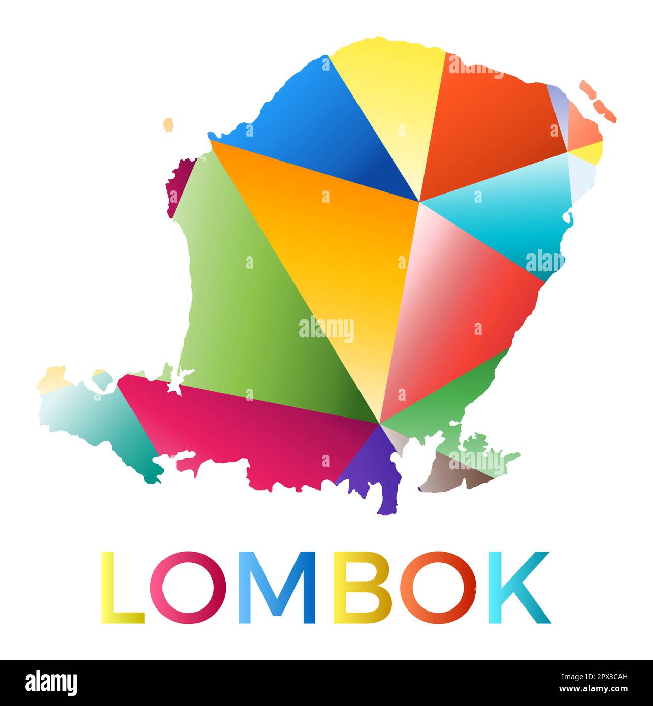 Lombok map Cut Out Stock Images & Pictures - Alamy