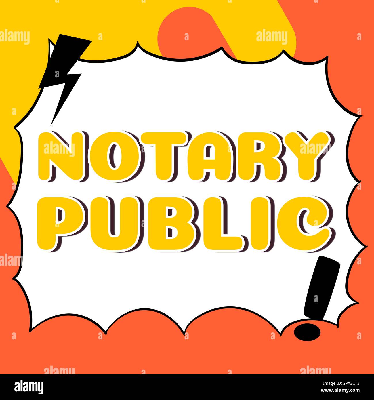 Sign displaying Notary Public, Business overview Legality Documentation ...