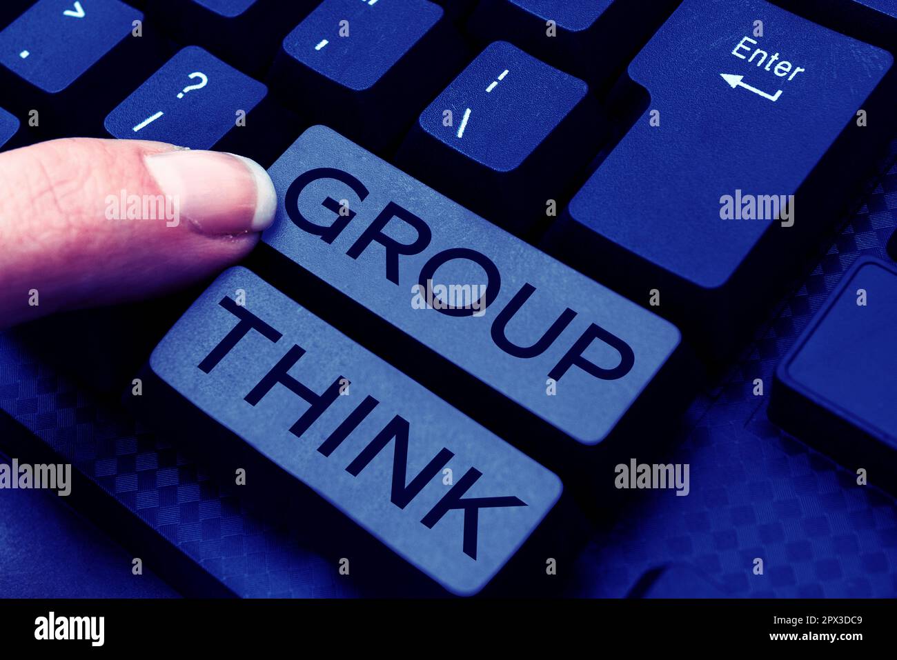 Inspiration showing sign Group Think, Conceptual photo gather either ...