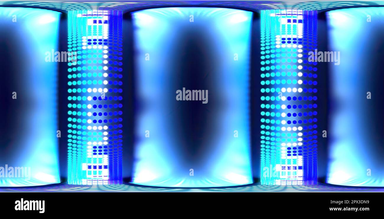 3d illustration, 3d rendering, vr 360 panorama abstract images of the ...