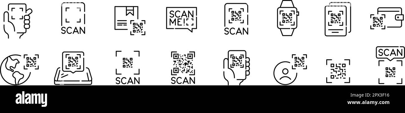 Scan qr-code with your smartphone. Quick contact payment using your ...