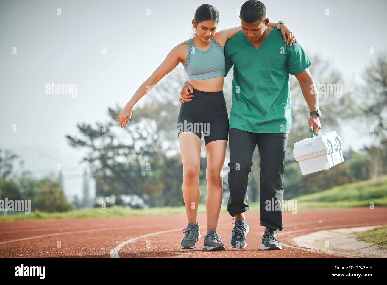 Try not to put too much pressure on the injury. a sports paramedic ...