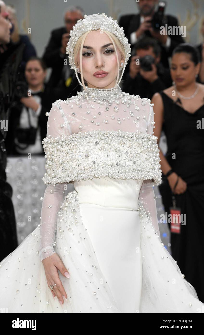 Ava Max attends The Metropolitan Museum of Art's Costume Institute ...