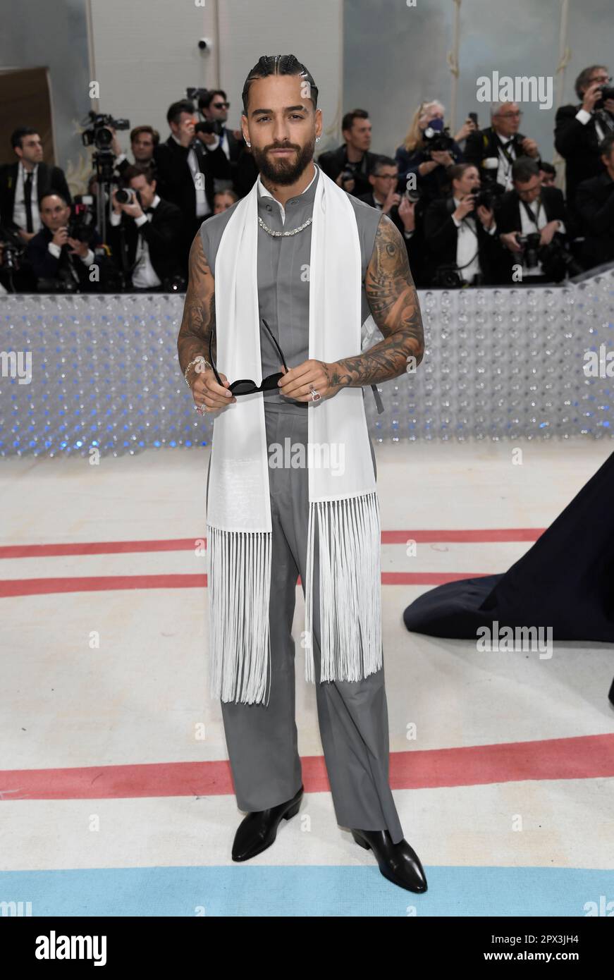 Maluma attends The Metropolitan Museum of Art's Costume Institute ...