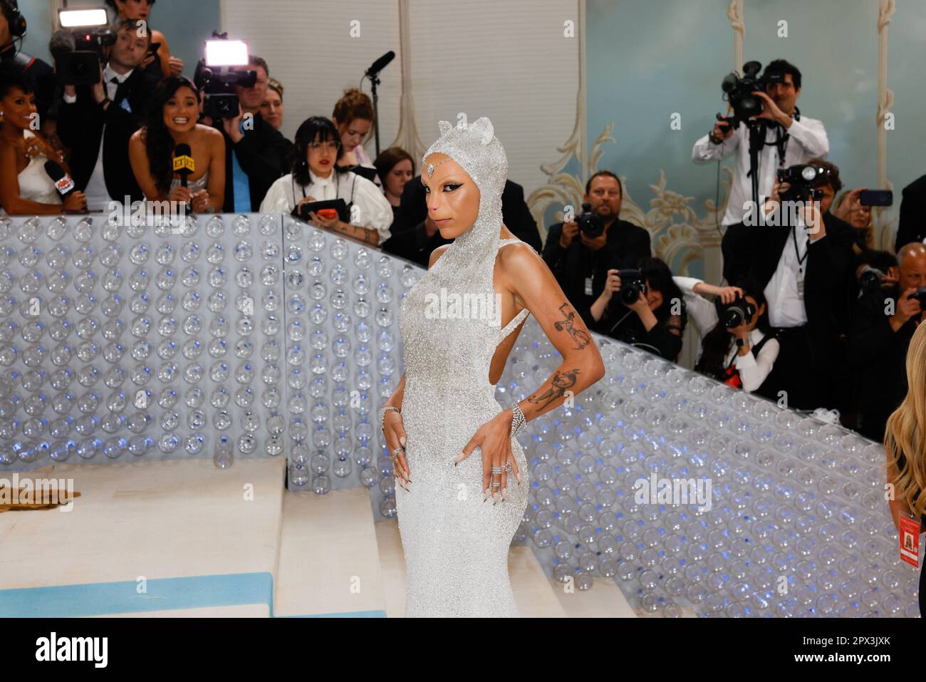 New York, United States. 01st May, 2023. Doja Cat arrives on the red ...