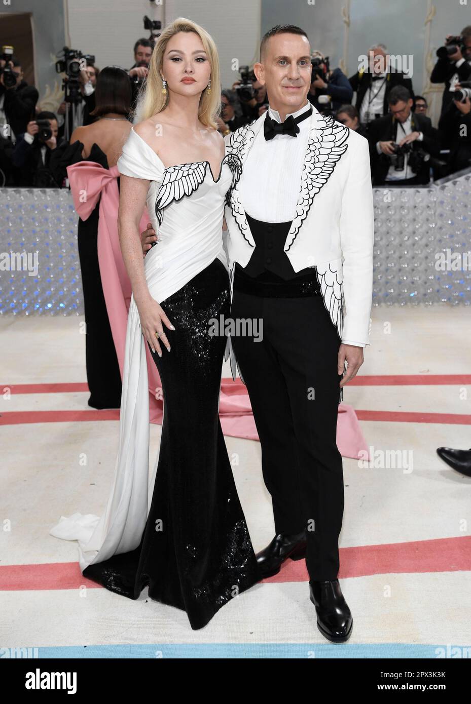 Devon Aoki, left, and Jeremy Scott attend The Metropolitan Museum of ...