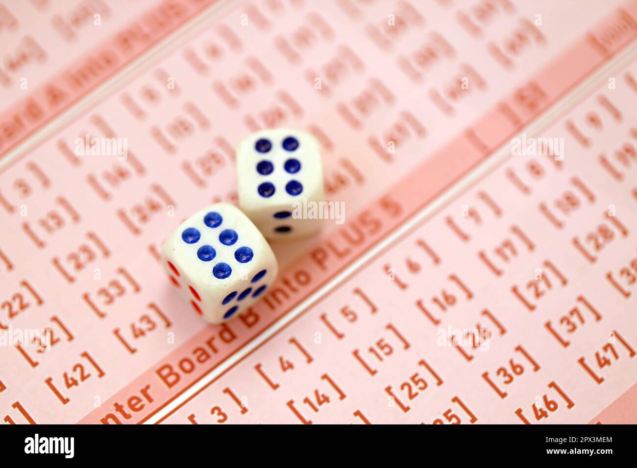 Lotto sheets hi-res stock photography and images - Alamy