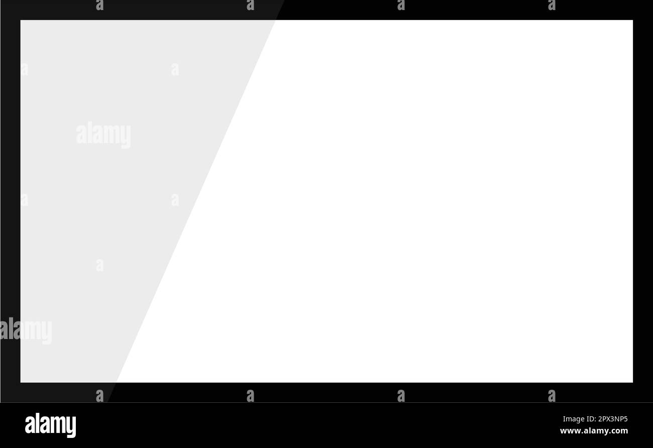 Blank tv Stock Vector Images - Alamy