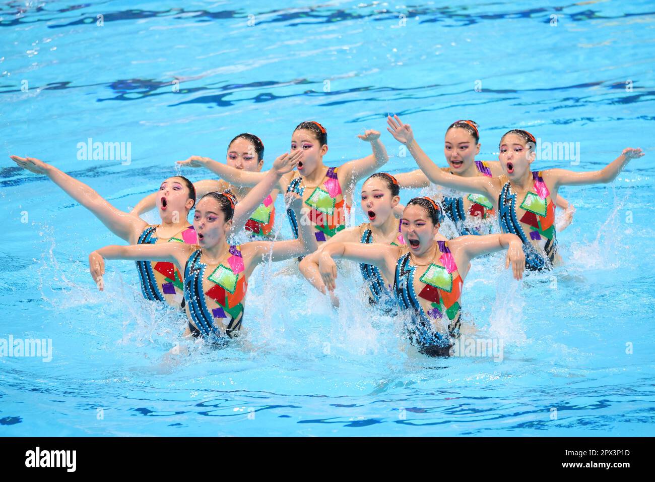 Tokyo, Japan. 1st May, 2023. Yokohama swimming association team group ...