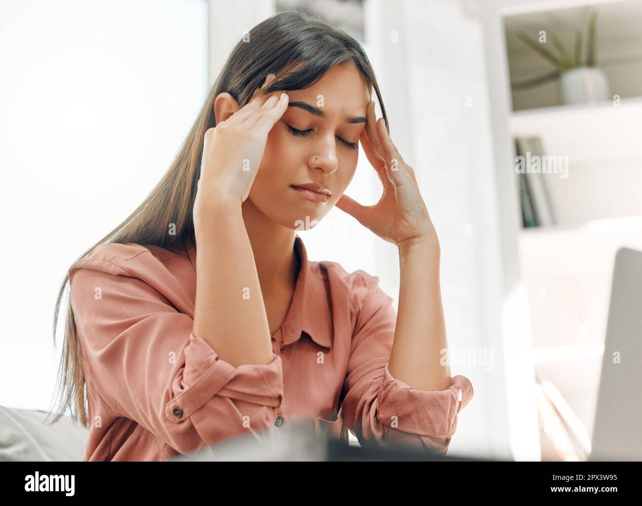 Never spend your money before you have it. a female feeling unwell at ...