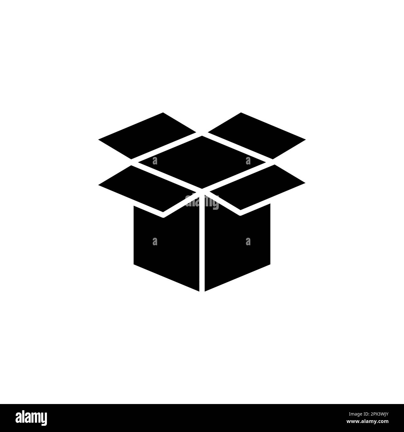 Box icon vector. Box sign. delivery package. parcel box Stock Vector ...