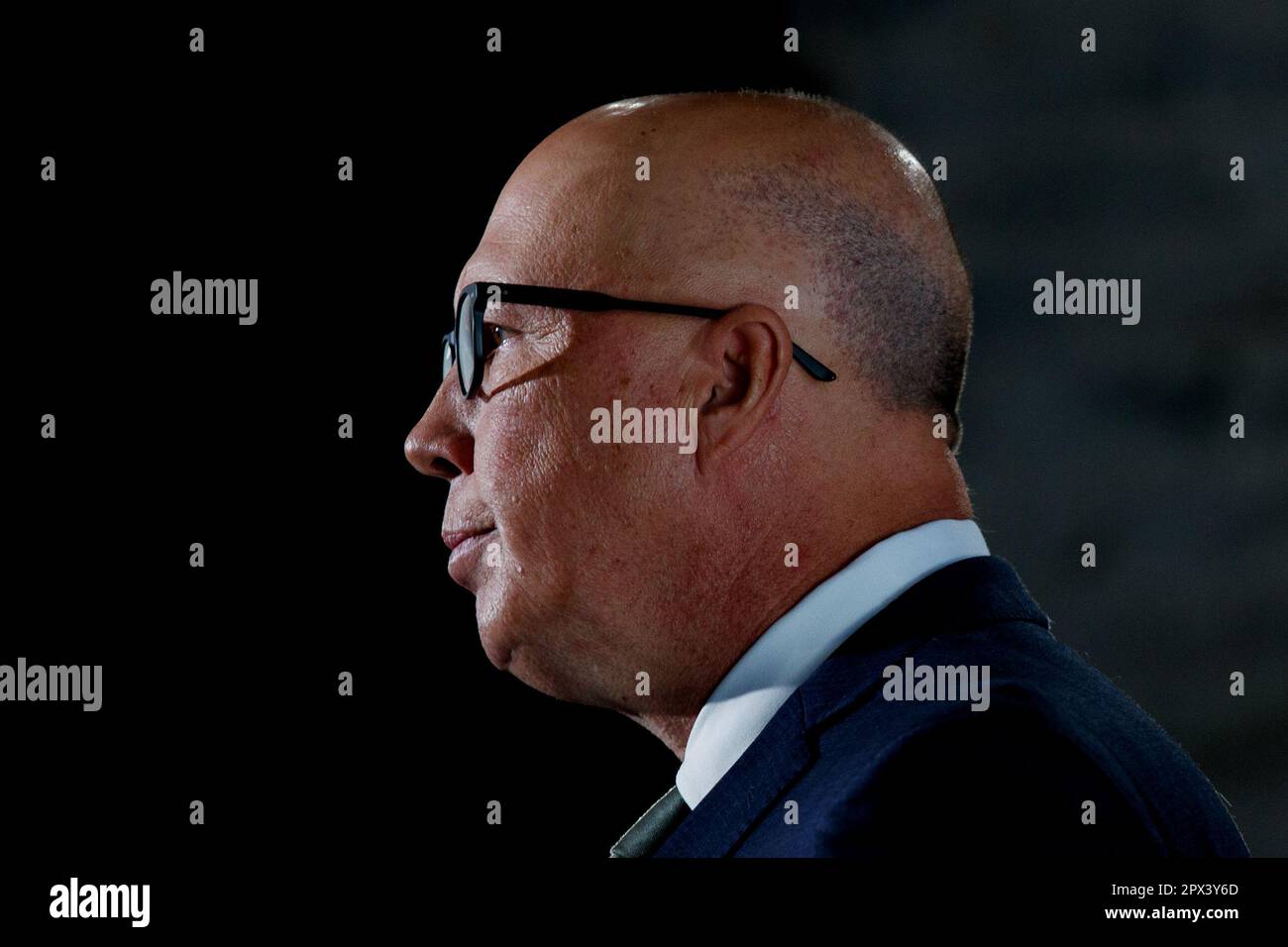 Leader of the Opposition Peter Dutton during a visit to A.H.Beard ...