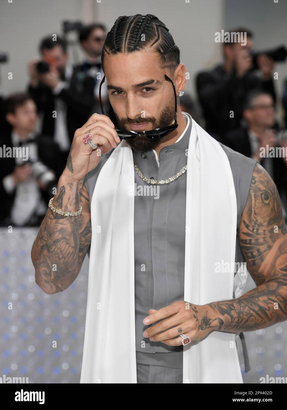 Maluma attends The Metropolitan Museum of Art's Costume Institute ...