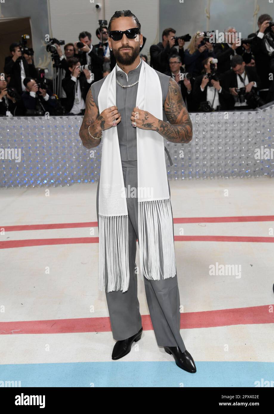 Maluma attends The Metropolitan Museum of Art's Costume Institute ...