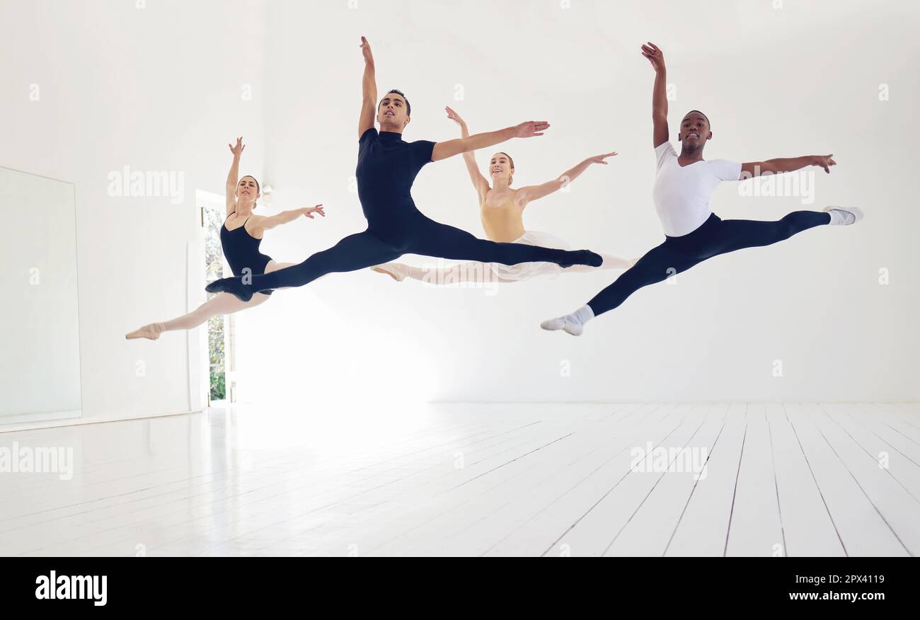 There are shortcuts to happiness, and dancing is one. a group ballet ...