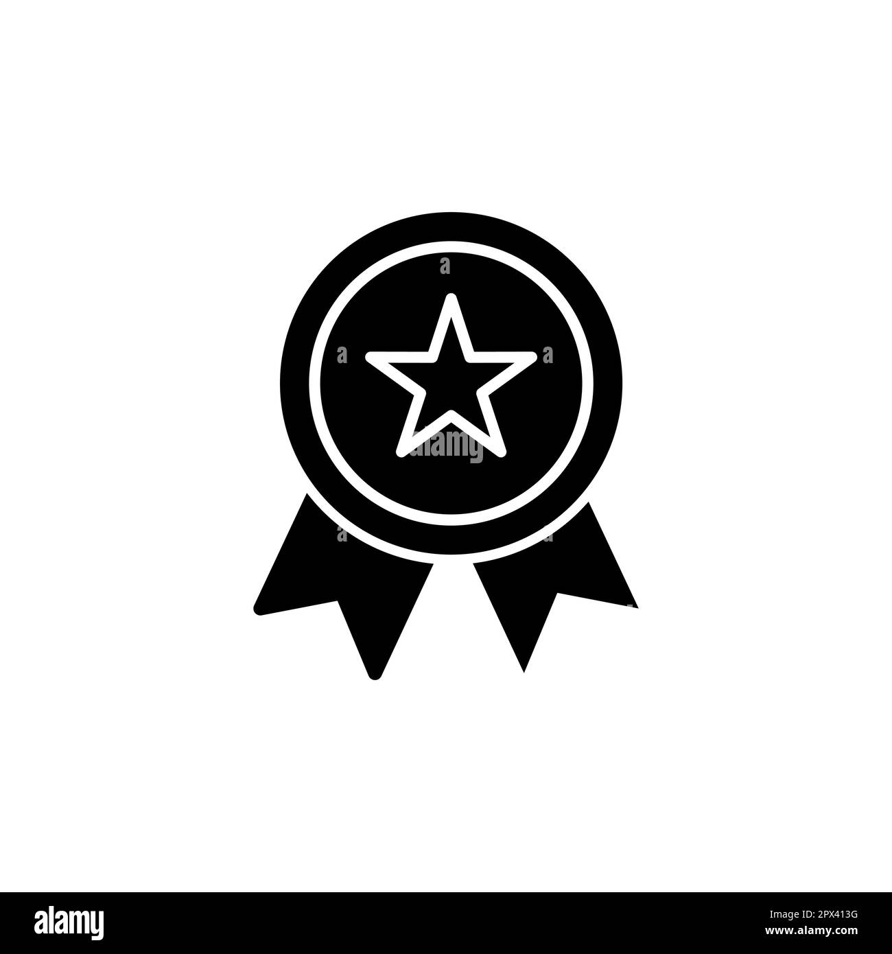 Achieve icon vector. medal icon vector. award. Certificate Stock Vector ...