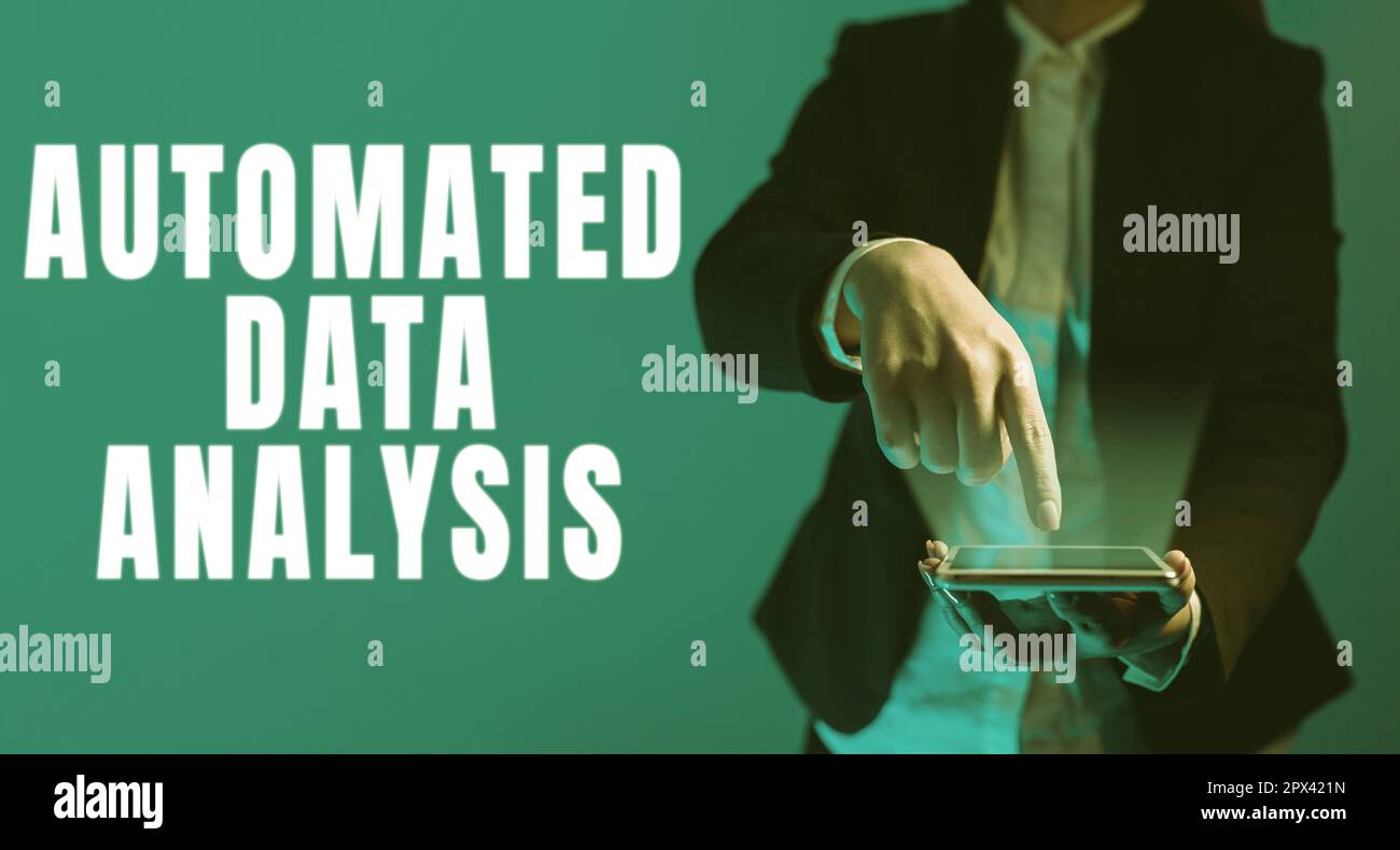 Inspiration showing sign Automated Data Analysis, Conceptual photo ... Inspiration showing sign Automated Data Analysis, Conceptual photo ...