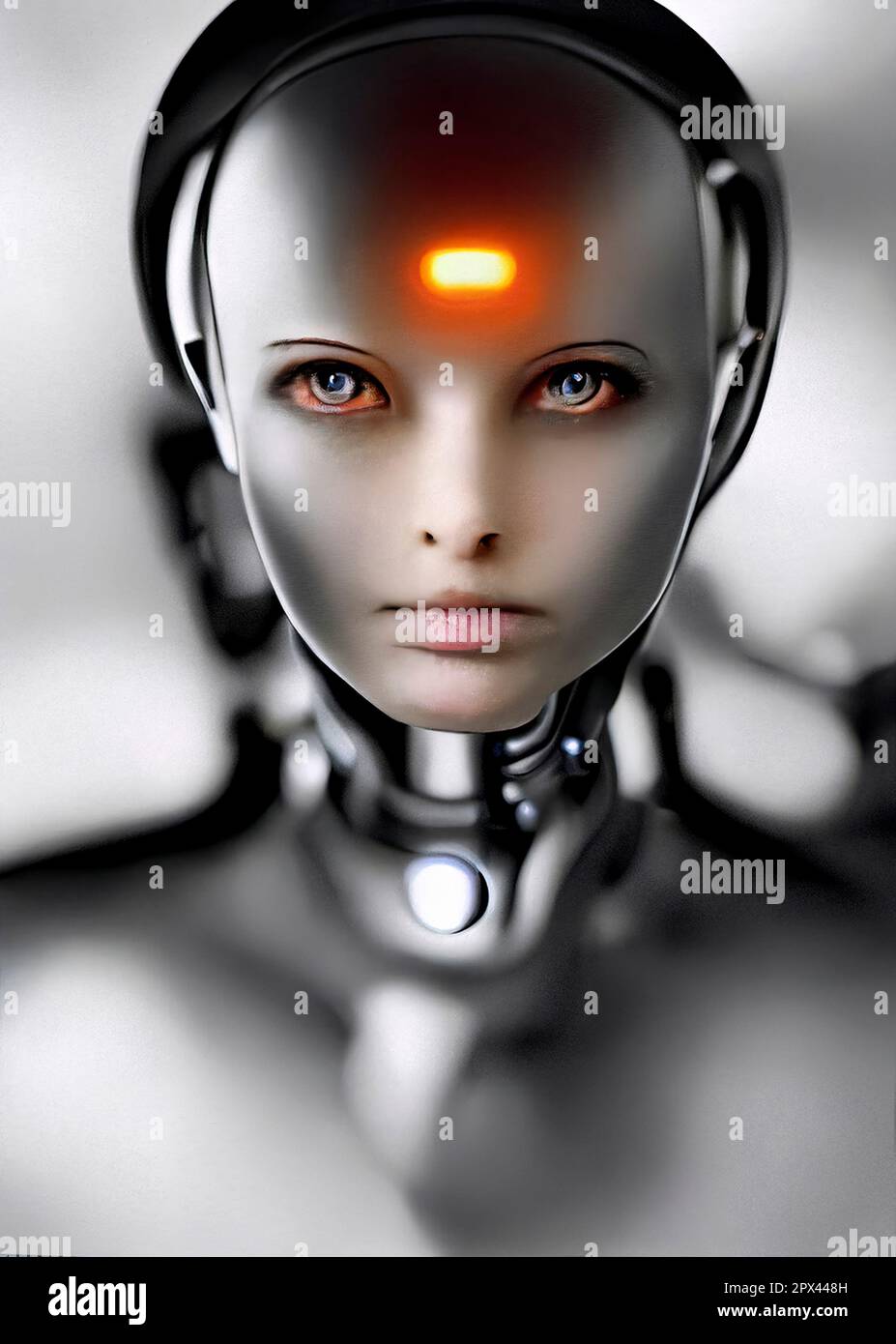 Cyber girl hi-res stock photography and images - Alamy