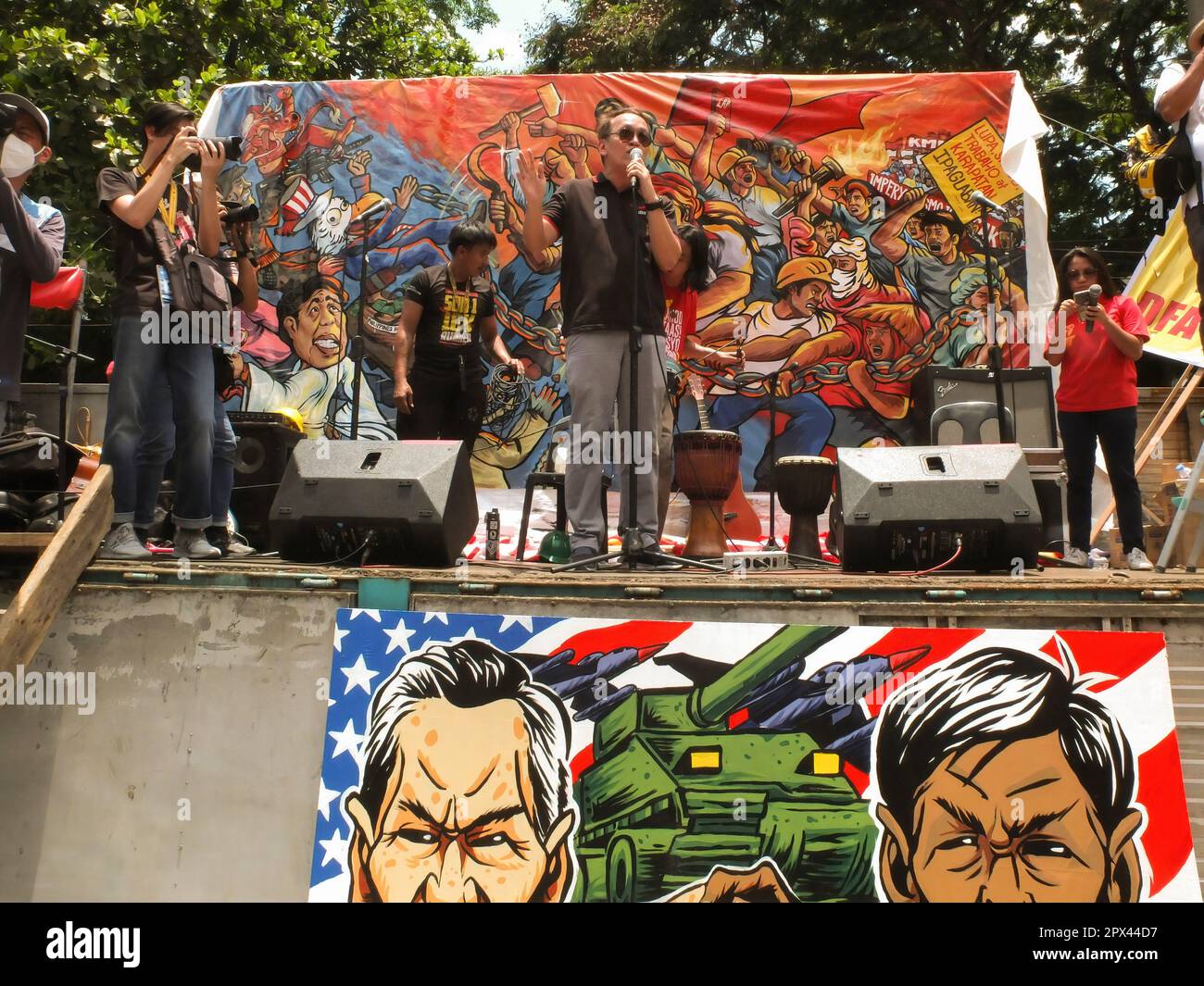 Manila, Philippines. 01st May, 2023. Bagong Alyansang Makabayan (Bayan ...