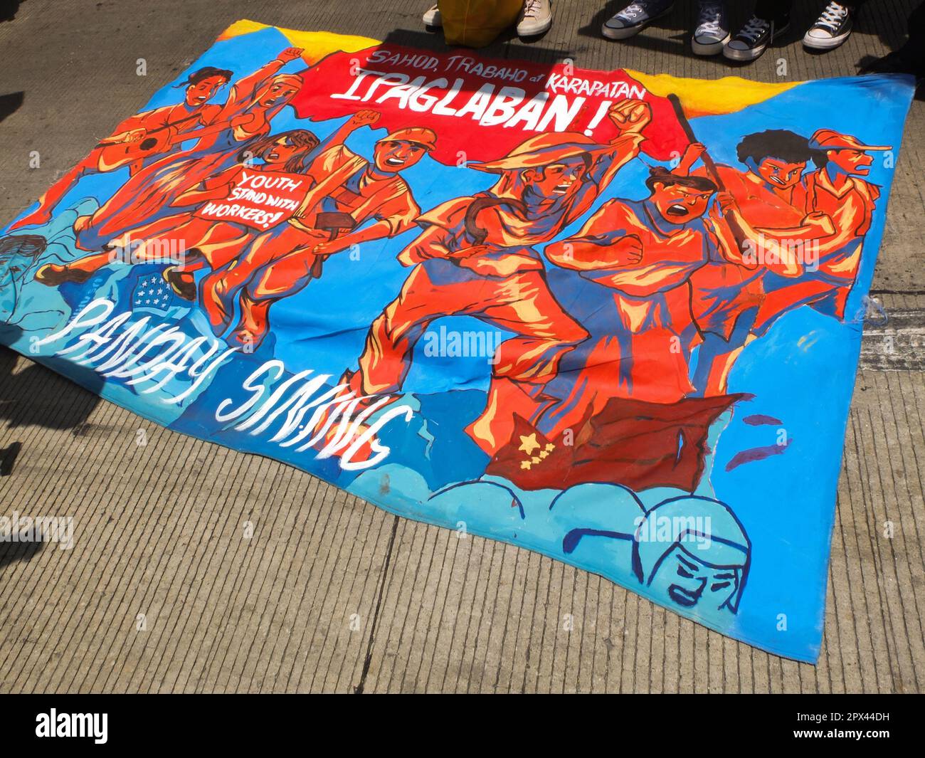 Manila, Philippines. 01st May, 2023. An illustration banner made by ...