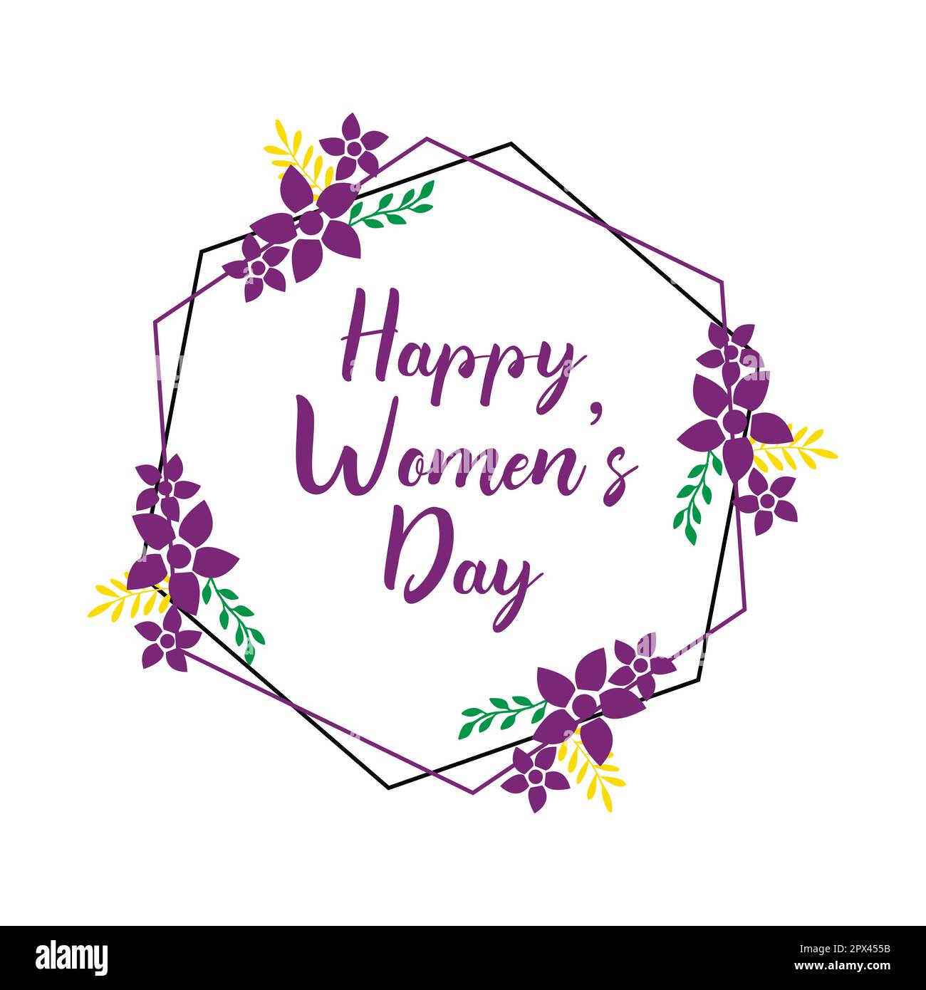 Beautiful woman on day Stock Vector Images - Alamy