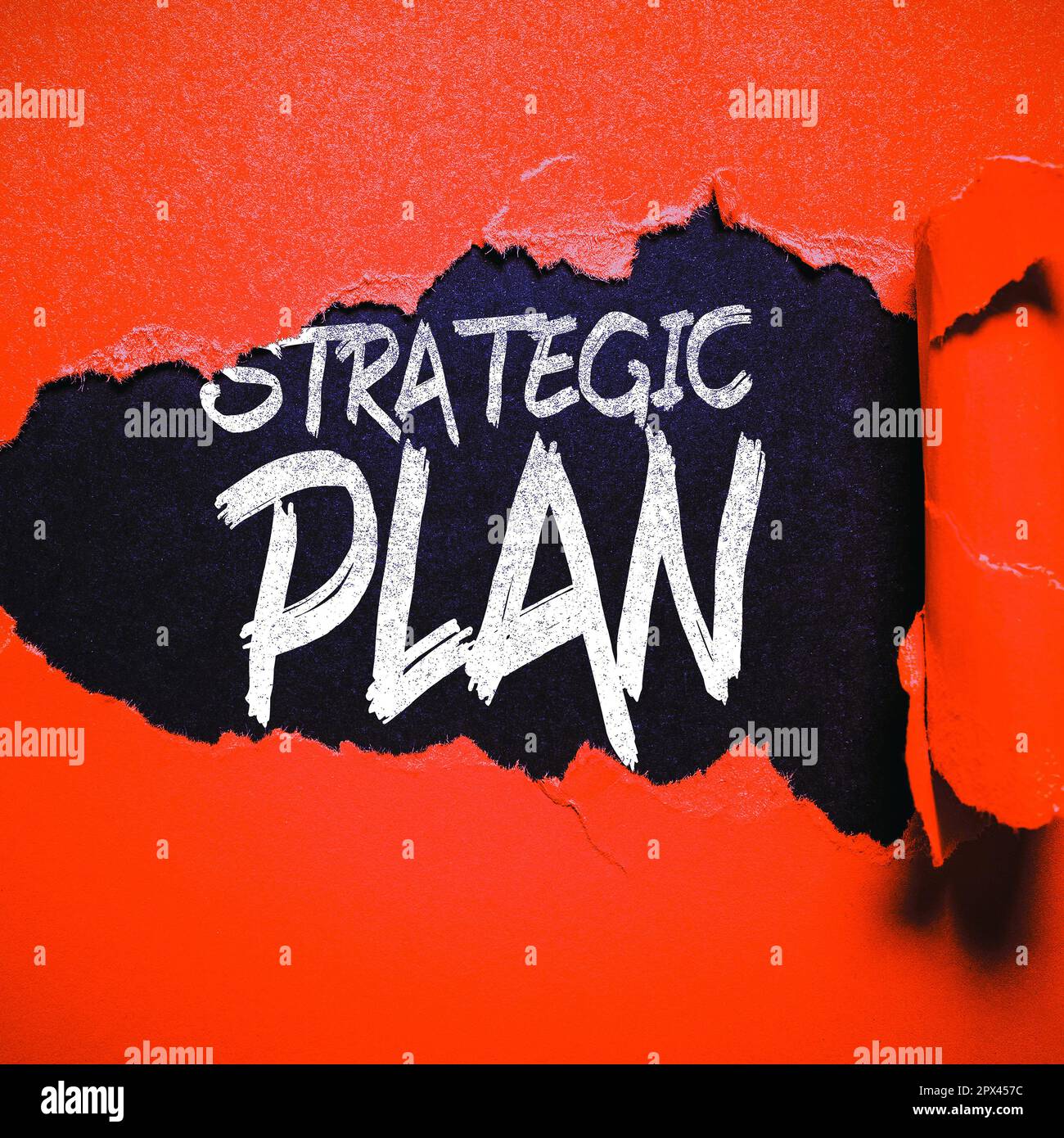 Conceptual display Strategic Plan, Business idea A process of defining ...