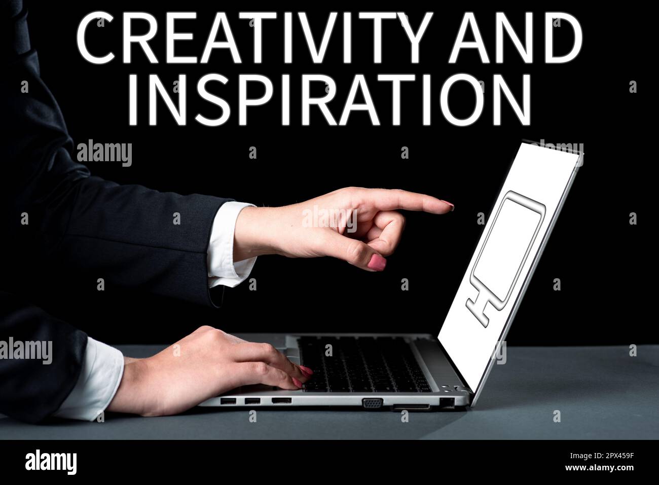 Conceptual caption Creativity And Inspiration, Conceptual photo the ...