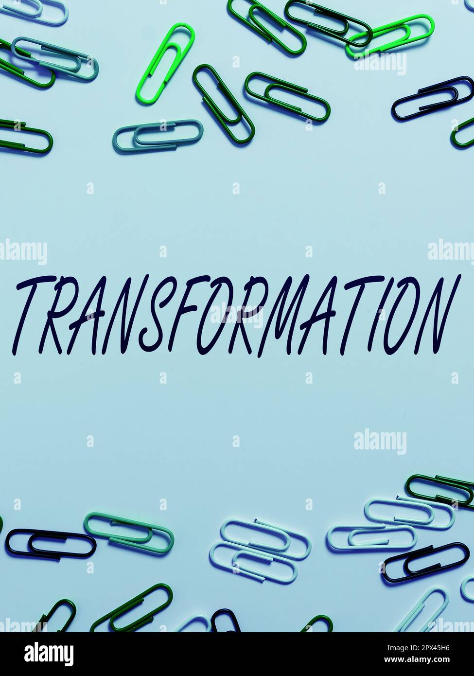 Inspiration showing sign Transformation, Word Written on A marked ...