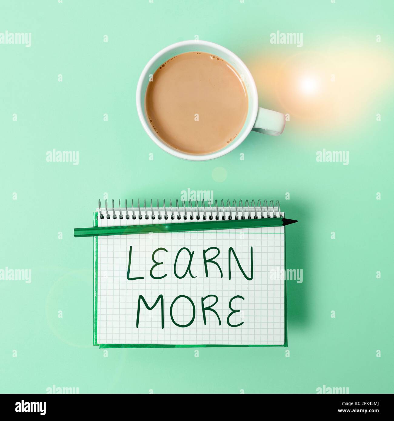 Inspiration showing sign Learn More, Word for Deepen knowledge of the ...