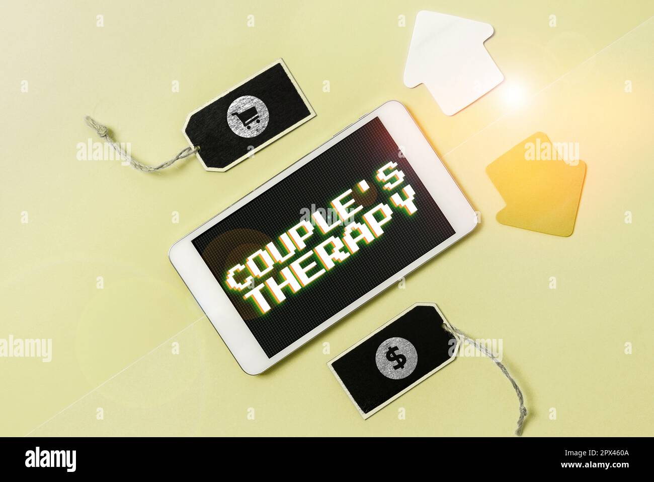 Hand writing sign Couple's Therapy, Conceptual photo treat relationship ...