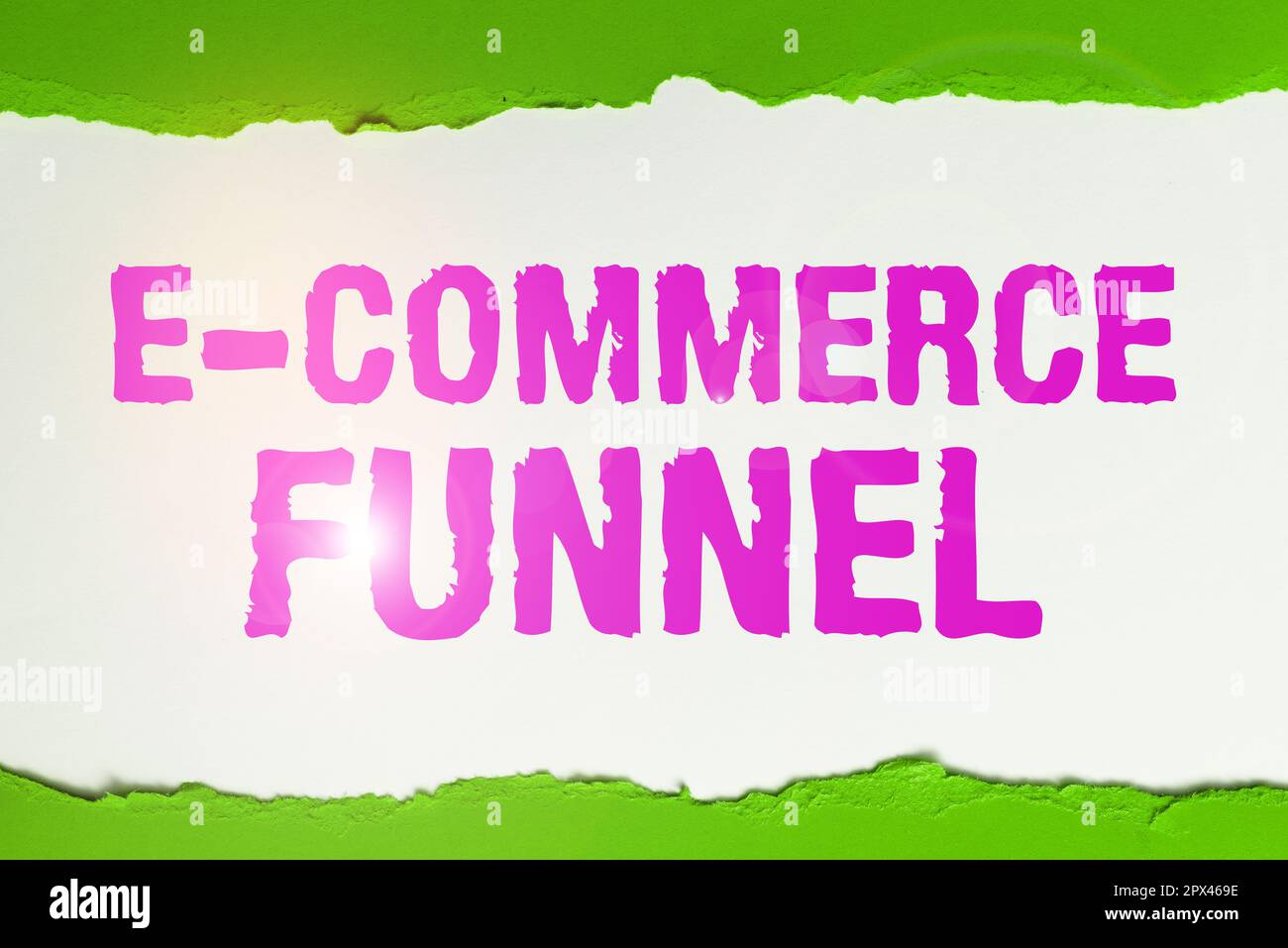 Conceptual caption E Commerce Funnel, Word for a tool used to optimise ...