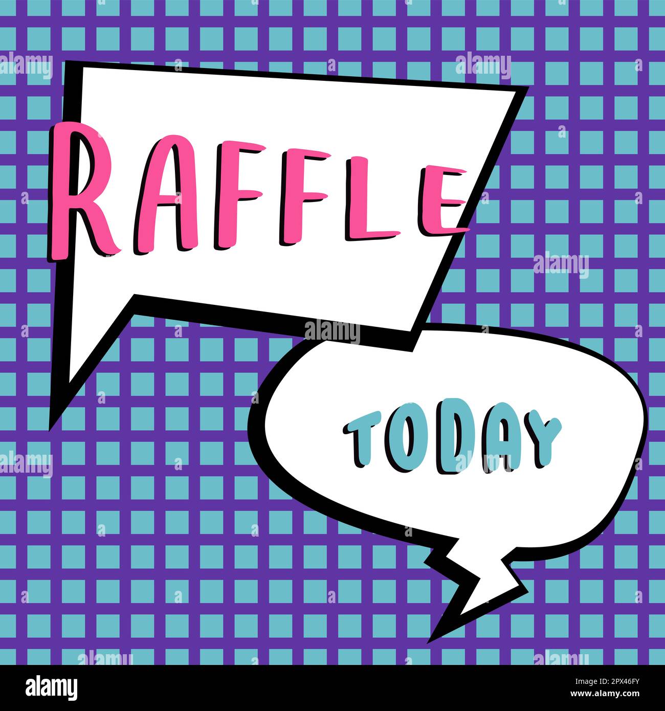 Writing displaying text Raffle, Business overview means of raising ...