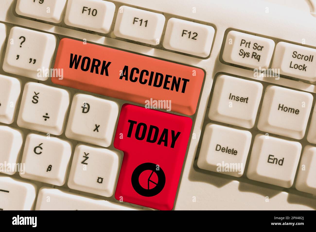 Handwriting text Work Accident, Business showcase Mistake Injury ...