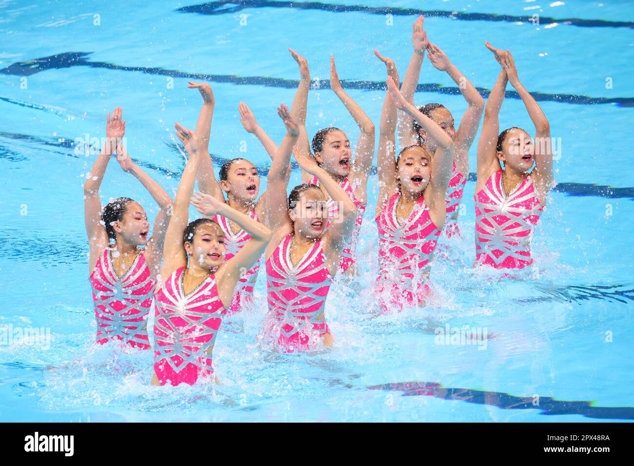 Tokyo, Japan. 1st May, 2023. The club pier88 team group Artistic ...