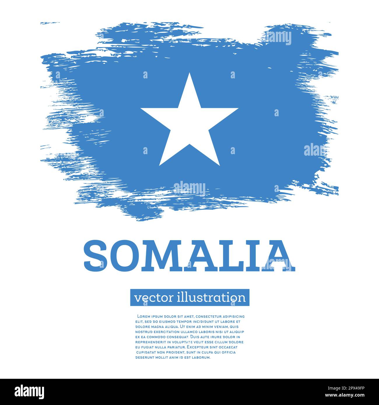 Somalia flag vector hi-res stock photography and images - Alamy