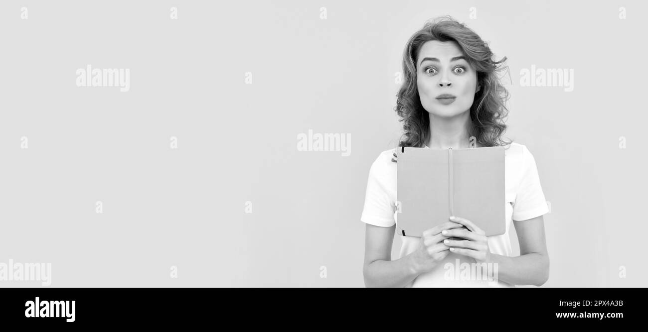 Portrait surprised girl on Black and White Stock Photos & Images - Alamy